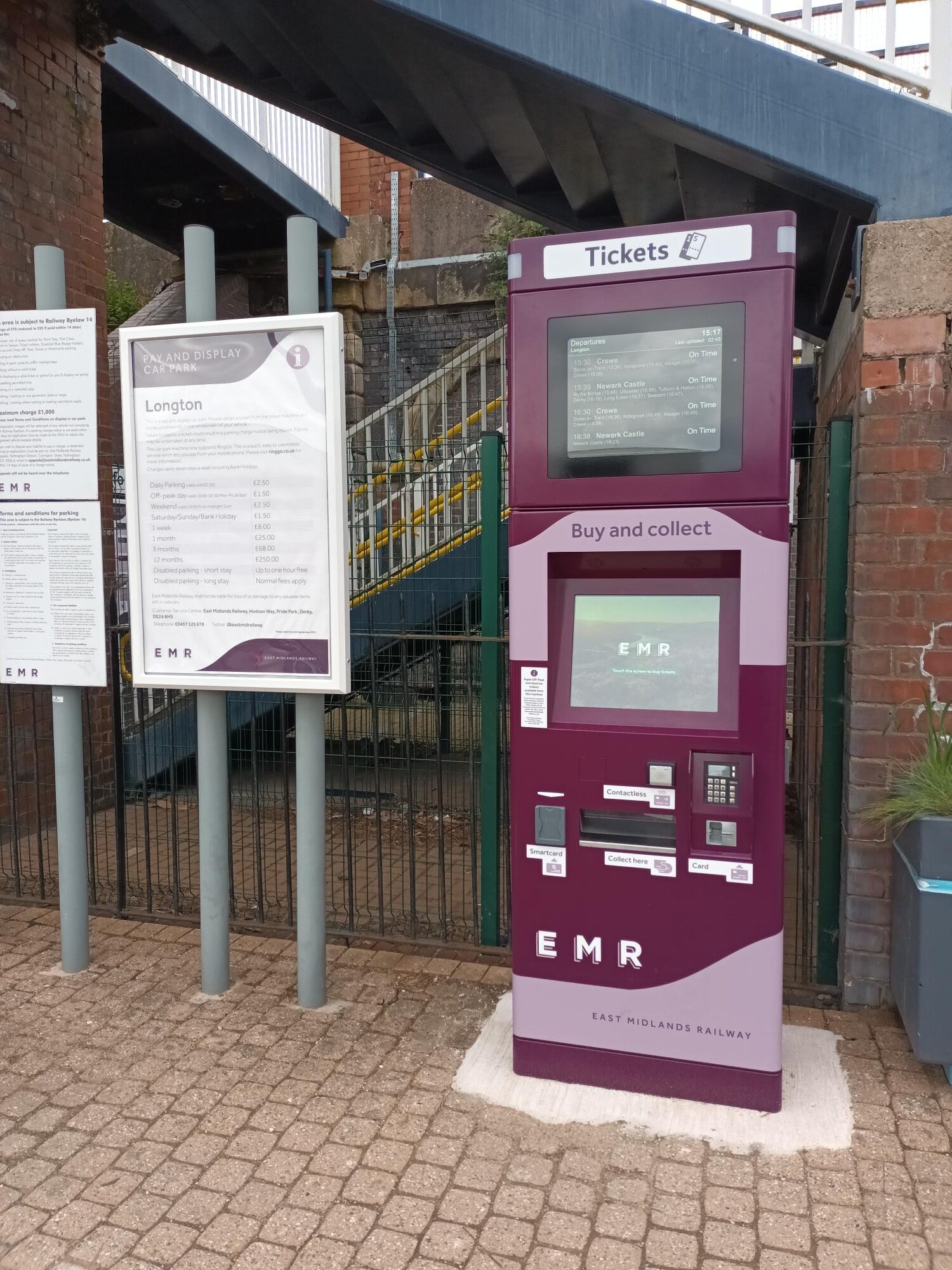Longton CIS screen | NSCRP Station Projects
